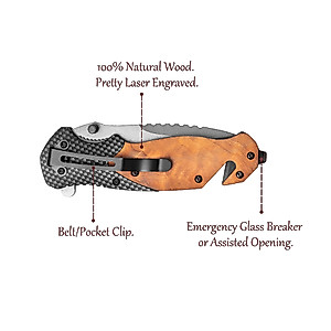 Fodiyaer Engraved Pocket Knife-Anniversary Knife for Men Boyfriend Husband, Perfect Personalized Graduation idea for Him-Perfect for Christmas, Fathers Day, Birthday