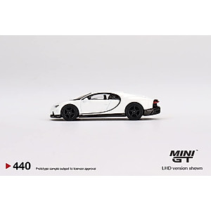 Bugatti Chiron Super Sport White 1/64 Diecast Model Car by True Scale Miniatures MGT00440