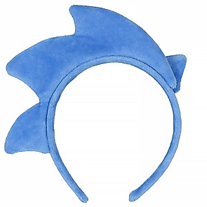 Bioworld Sonic The Hedgehog Costume Character Hair Accessories Headbands For Women or Men