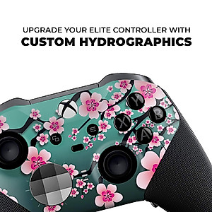 DreamController Cherry Blossom X-box Elite Controller Series 2 Limited Edition Custom Elite Series 2 Controller for X-box One/Series X/S. with Advanced Hydro-Dip Paint Technology (Not Just a Skin)