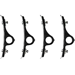 Qty. 4, Buyers Products 8591005-x2 Truck Fender Black Polymer MOUNTING Brackets