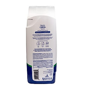 Grisi Neutral Shower Gel, Cleansing Shower Gel, Hypoallergenic, Sensitive Skin, Smother Skin, 2-Pack of 15.2 FL Oz, Bottles.