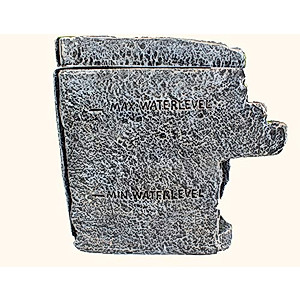 Penn-Plax Reptology Crystal-Falls Tiered Water Filtration System for Vivarium & Terrarium Setups – Keeps Water Clean & Safe for Aquatic Turtles, Amphibians, and Fish