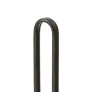 Jemeni Metal Paper Towel Holder Tabletop for Kitchen Bathroom, Cross Accent, Bronze
