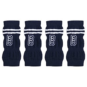 Tnfeeon Dog Leg Brace,4pcs Dog Elbow Protector Cartoon Bear Pattern Protector Warm Knee Pads for Protecting Dog Legs Wounds Injuries Sprains from Arthritis