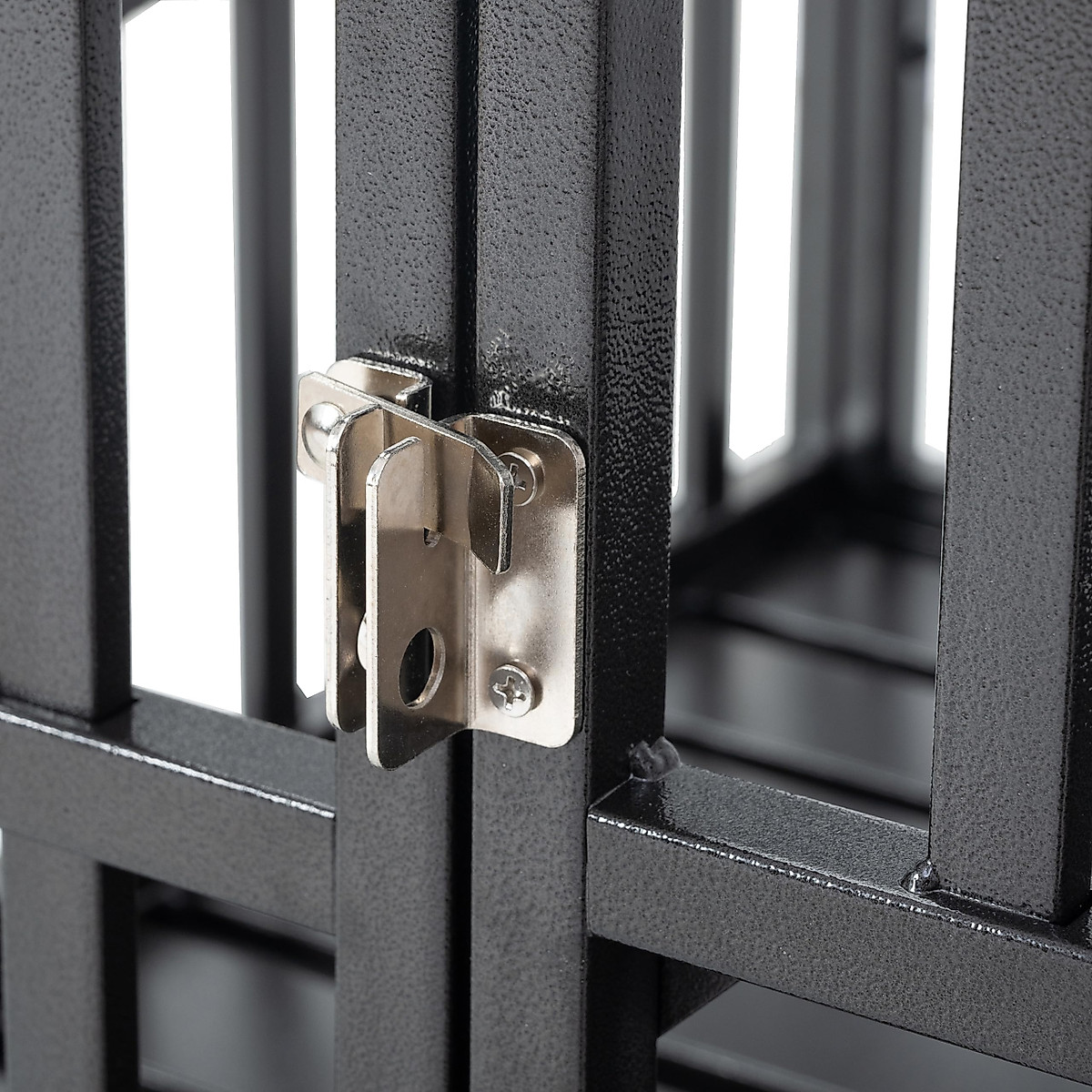 Heavy Duty Dog Crate,XXL Dog Crate,Large Dog Crate,Indestructible Dog Cage Large Dogs 48 Inch,Impact Dog Crates for Large Dogs,Steel Dog Crate,Giant Dog Crate,Crate with Roof & Window on Roof