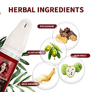 Chillies Red Hair Dye - Permanent Hair Color 100% Grey Coverage For Women - Organic Natural Ingredients, Deeply Nourishes the Hair - Ammonia Free, Vegan, Long Lasting Results