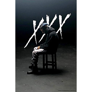 Lot Of 3 XXXtentacion Posters Bad Vibes Forever XXX 17 Album Art Skins Rapper Tapestry Hip Hop Trap Music Aesthetic Save Me Revenge XXXtenations Merch XXtentacion Room Decor Wall Art 24x36 Inches