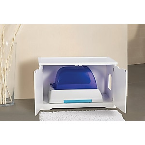 Merry Products Cat Washroom Bench, White