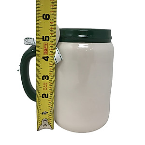 Rae Dunn Christmas Mug and Cookie Cutter Set (Mason Mug/Holiday Fuel/Snowflake Cookie Cutter)