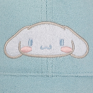 Cinnamoroll Embroidered Character Head Art Adult Blue Baseball Cap