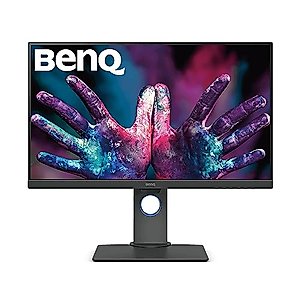 BenQ PD2700U Color Accurate Design Monitor 27" 4K UHD | 100% Rec.709 & sRGB | IPS | Delta E≤3 | Calibration Report | AQCOLOR | Pantone | Ergonomic | Speakers | DisplayPort | Daisychain | USB Hub