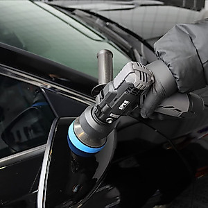SPTA 12V Cordless Car Rotary Polisher Tool Sets, Dual Action Polisher Cordless Drill Variable Speed Buffer, 2000mAh Li-ion Battery with Fast Charger and Polishing Pads for Car Detailing and Polishing
