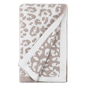 Bazzle Baby Cozy Hugga Baby Blanket | Plush Blanket for Girls and Boys | Ultra Soft Barefoot Blankets, Crib Accessories - 40" x 36", Leopard