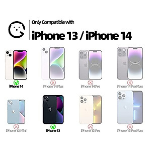 Ginkgonut Compatible with iPhone 13 Case or iPhone 14 Case for Women/Girls, Cute 3D Laid Desgin Soft Silicone Shockproof Raised Bumper Corners Case for iPhone 13 / iPhone 14（Silver）