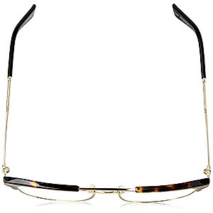 Gucci GG 0241O 003 Gold Havana Plastic Rectangle Eyeglasses 54mm