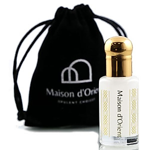 Maison d'Orient MUSK TAHARA 12mL | White Musk Oil Perfume & Body Oil for Women | Arabic Perfume Oil | مسك الطهارة | Egyptian Musk Oil for Women | White Musk Arabian Perfume