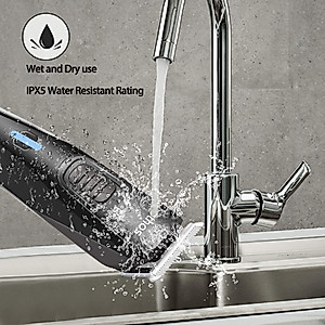 othos Multi-Functional Electric Hair Clipper Beard Trimmers Shaver Kit for Men Mustache Hair Face Nose Body Ear Trimmers Set USB Charging Rechargeable Lithium Battery Waterproof Cordless Stand LED