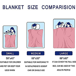 Sharkiss-Michael Myers Blanket Soft Cozy Throw Blanket Flannel Blankets for Bed Couch Car Living Room Plush Bed Blanket (40x50in), (mt-5566-555)