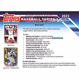 2023 Topps Series 1 Baseball Hanger Pack
