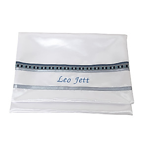 GALILEE SILKS The Peace wool Tallit for men, Bar Mitavah Tallit, Jewish prayer shawl, 72 inches by18 inches