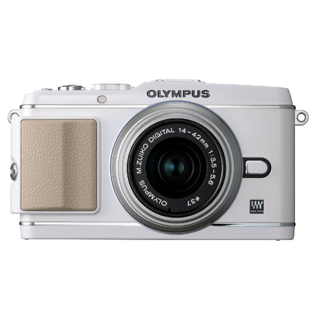 Olympus PEN E-P3 12.3 MP Live MOS Mirrorless Digital Camera with 14-42mm Zoom Lens (White) (Old Model)