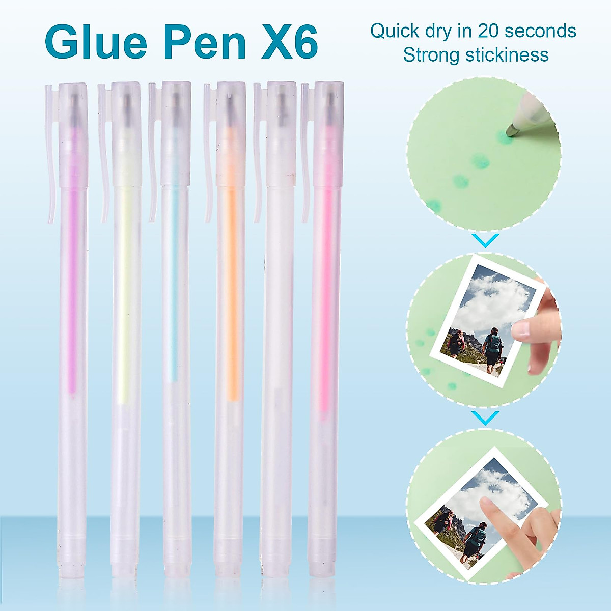 COMBIUBIU Scrapbooking Supplies for our adventure book, Travel Journal,Wedding Planner, Memory Book,Guest Book,Scrapbooking Kit,Scrapbooking Tools for Photo Ablum Scrapbooking and Card Making