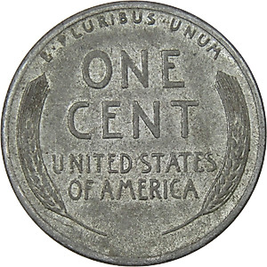 1943 Lincoln Wheat Cent AG About Good Steel Penny 1c Coin Collectible