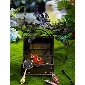 Coucoland Butterfly Fascinator Hat Derby Fascinators Boho Style Headband Butterfly Headpiece