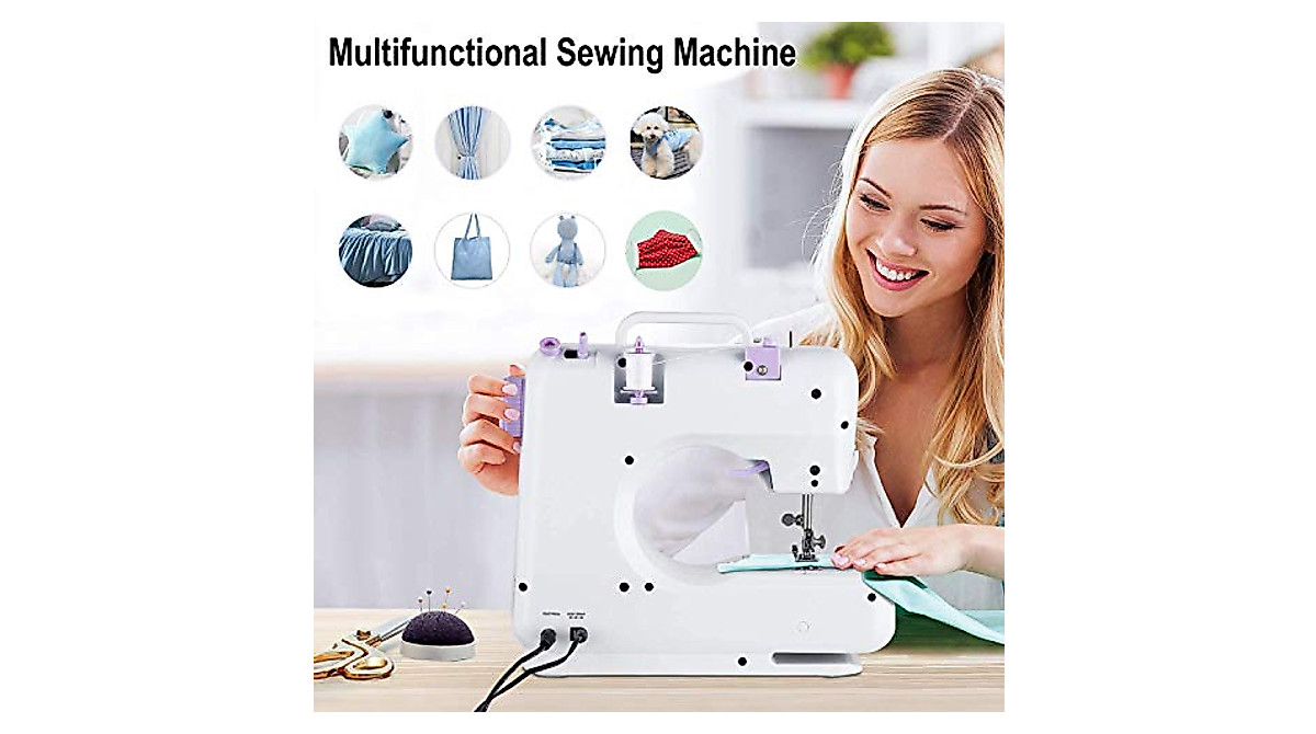 Dechow Electric Mini Sewing Machine for Beginners