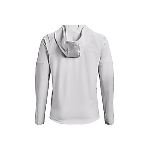 Under Armour womens Softball Cage Jacket 22, (014) Halo Gray/Pitch Gray/White, Medium