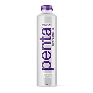 Penta Ultra-Purified Water, Oxygen Infused Natural pH Hydration, Solar-Powered 13 Step Purification Process, 33.8 Fl Oz (Pack of 12)