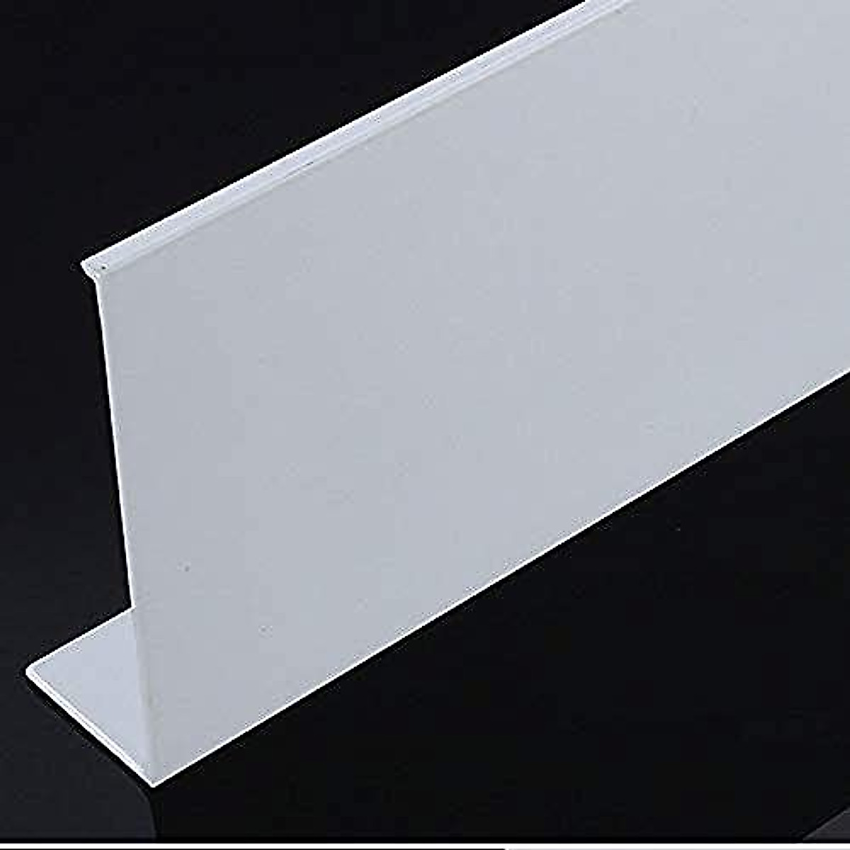 AVEEWA White Floating Bathroom Wall Shelf Storage Shelf (Rectangle), Aluminum, for Kitchen, Living Room, Hallway-60cm