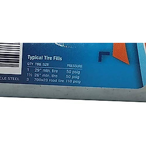 StayFill CO2-replacement inflator catridge - Refill Mountain Bike and Road Bicycle Tube Tires, ATV, Motorcycle, Scooter and More That Will Last 100x Longer - Threaded 115g Cylinder