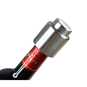 ODM Wine bottle stopper, Premium quality stainless steel, New unique design, Reusable & durable, accessories, Keeps 2X longer, preserver, Simple to use
