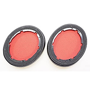 V-MOTA Earpads Compatible with Soundcore Anker Life Q10 / Q10bt Wireless Headset,Replacement Cushions Repair Part (Black+Red)