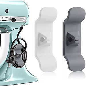 XERALITE Cord Organizer for Kitchen Appliances & Electronics - 6 Pack Cord Organizer - Easy to Install