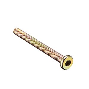 uxcell M6x60mm Furniture Bolt Hex Socket Drive Round Head Screw Zinc Plated 10pcs