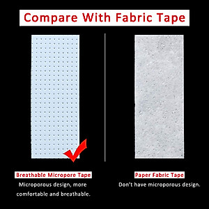 8 Rolls Eyelash Extension Tape Micropore Breathable Medical Lash Extension Tape Lash Pads Under Eye Patches Lint Free for Makeup/Individual/Professional - 1/2'' x 8 Yards