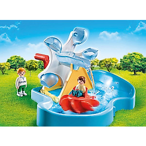 Playmobil 1.2.3 Aqua Water Wheel Carousel