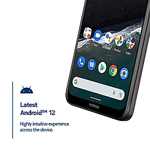 Nokia G400 5G | Verizon, AT&T, T-Mobile | Android 12 | Unlocked Smartphone | 3-Day Battery | US Version | 4/64GB | 6.58-Inch Screen | 48MP Triple Camera | Meteor Grey