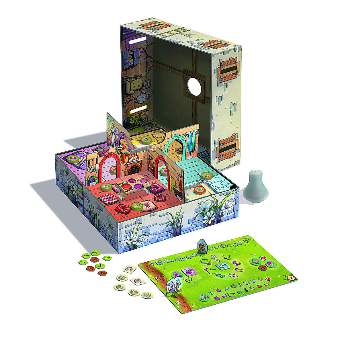 GIGAMIC Peek-A-Mouse | Cooperative Game for Kids and Families | Ages 5+ | 2 to 6 Players | 20 Minutes