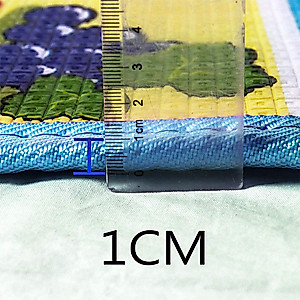 SIMPVALE Double-Sided Mats Foam Waterproof Baby Crawling Thickening Mat Drawing Alphabet Figures Animals Pattern 180cm x 120cm x1cm (70.86inch x 47.24inch x 0.4inch)