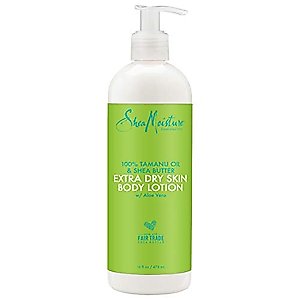 SheaMoisture Body Lotion 100% Tamanu Oil For Extra Dry Skin Body Lotion With Shea Butter 16oz