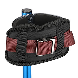 WeChef 24" - 40" Drywall Stilts Height Adjustable Lifts Aluminum Tool Non slip for Cleaning Painting Pruning Branches Blue