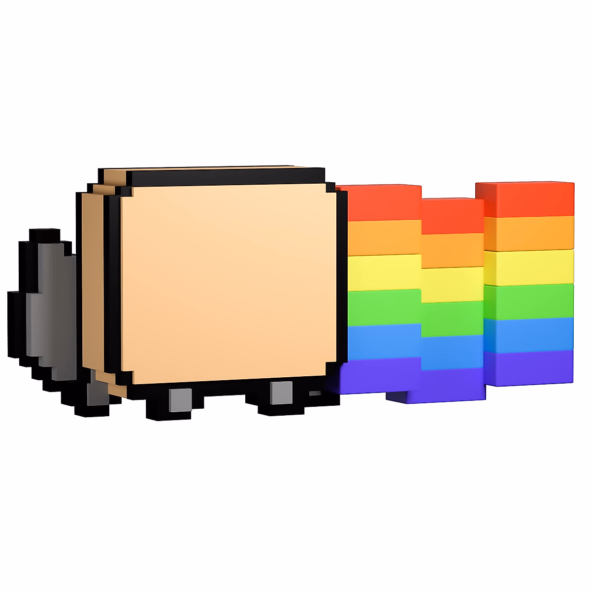 Youtooz Nyan Cat Vinyl Figure, 4.5" Meme Nyan Cat Figure, Flying Poptart Cat Figure, Nyan Cat Toy Meme Collection Based on Famous Internet Meme