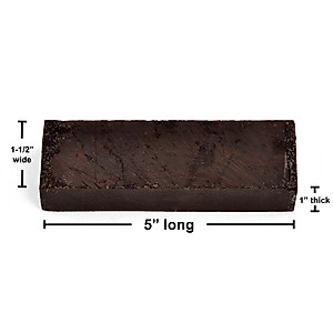 African Blackwood Knife Handle BLOCK (Each Piece is Unique) 5" x 1-1/2" x 1"