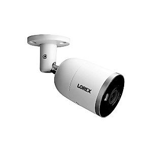 Lorex 4K Security Camera System, Fusion 8-Channel 3TB NVR with 4 Ultra HD IP Wired POE Metal Security Cameras with Smart Deterrence, Motion Detection Video Surveillance