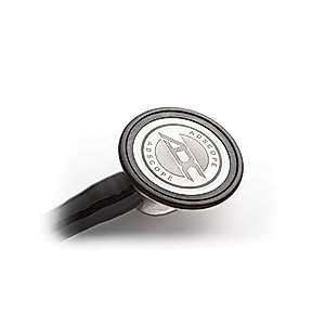 ADC 603IMCA Adscope 603 Premium Stainless Steel Clinician Stethoscope with Tunable AFD Technology, Lifetime Warranty, Iridescent Metallic Caribbean