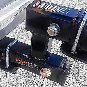 OxGord Hitch Tightener for 1.25" to 2" Inch Hitches - Anti-Rattle Stabilizer - Heavy-Duty Lock Down Trailer Tow Clamp Silencer, Rust Free 304 Stainless Steel